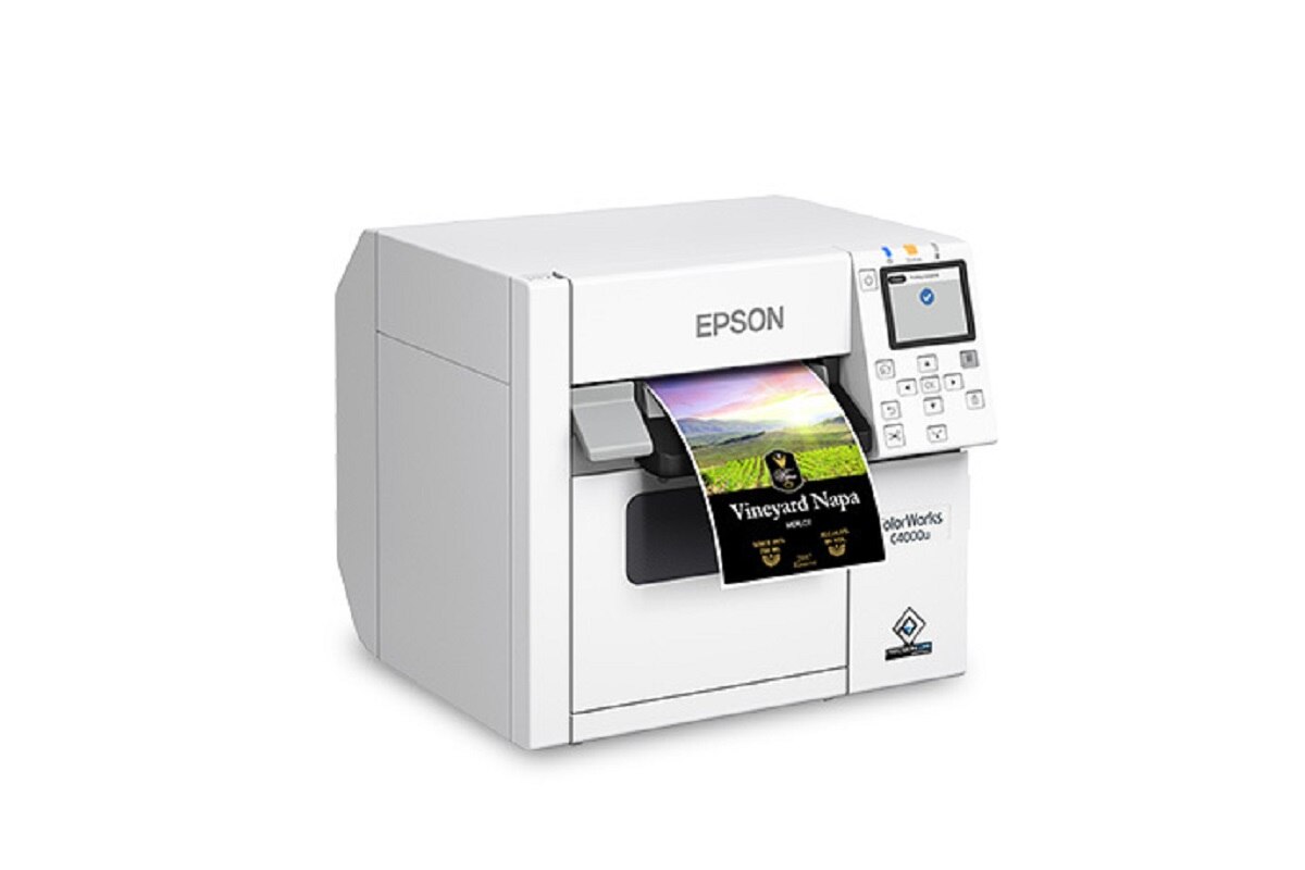 Epson ColorWorks CW-C4000 4" Color Label Printer, Matte | Shades of Paper