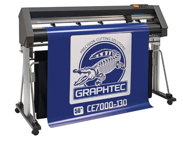 Graphtec CE7000-130AKZ 50" Wide E-Class Cutter with stand, basket, 2 ...