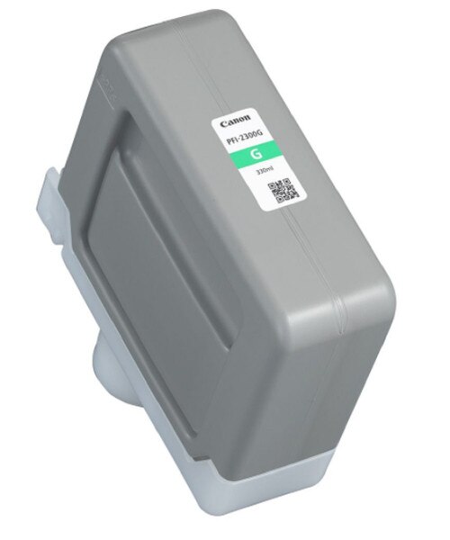 Canon PFI-2300G - Green Ink Tank (330ml) | Shades of Paper