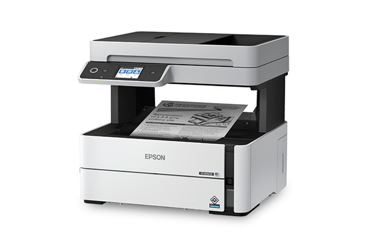 Epson WorkForce ST-M3000 Monochrome MFP Supertank Printer | Shades of Paper