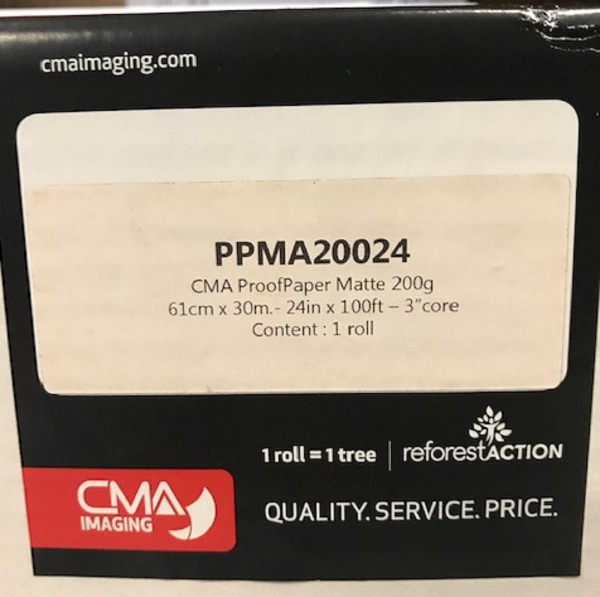 CMA Imaging Contract Proofing Paper, 24" x 100' Roll | Shades of Paper
