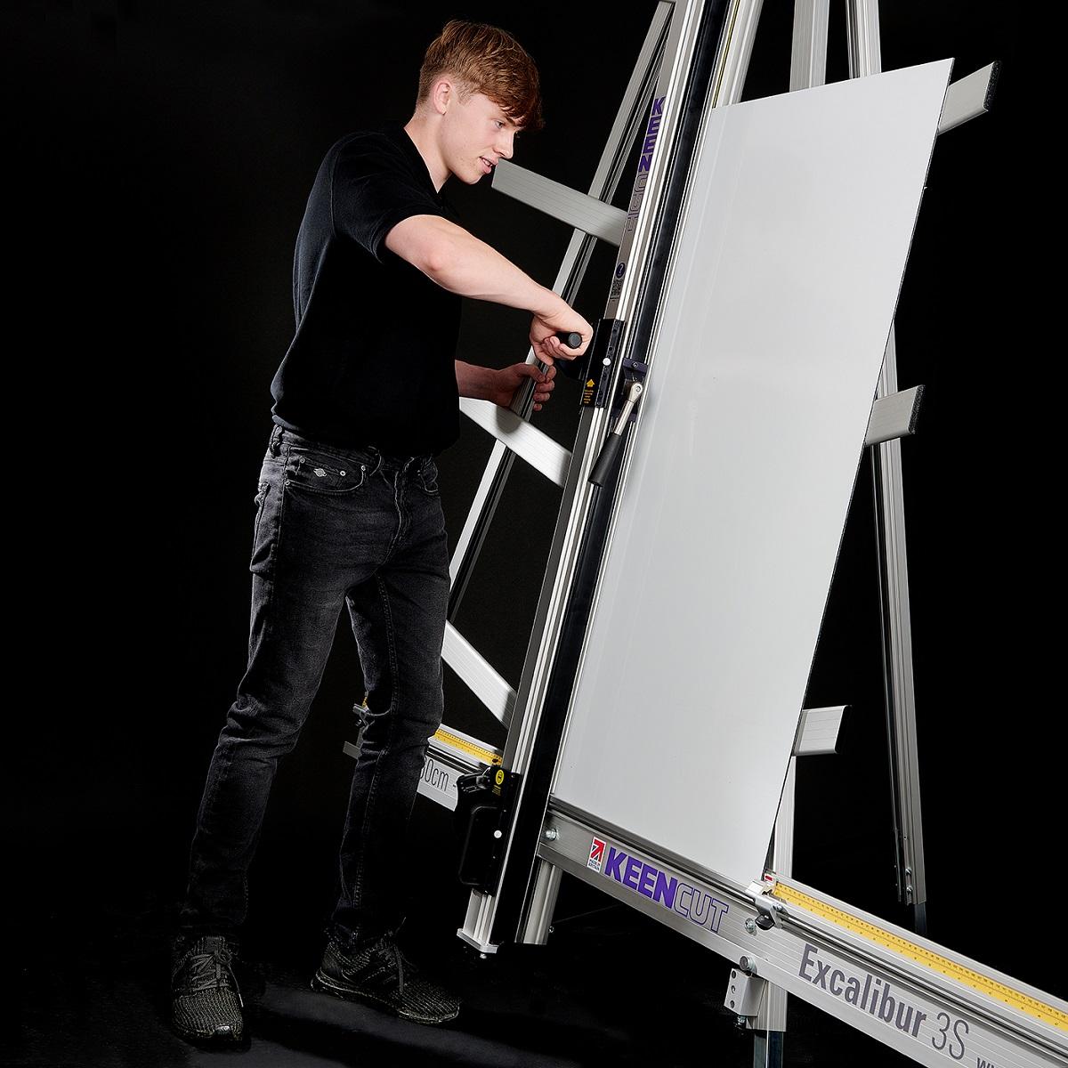 Excalibur 5000 Vertical Cutter - 63" | Shades of Paper