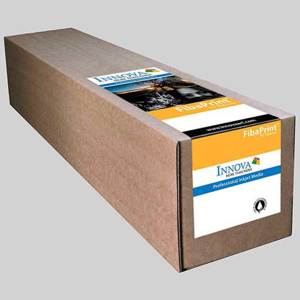 Innova FibaPrint White Semi-Matte, 24" x 50' Roll | Shades of Paper