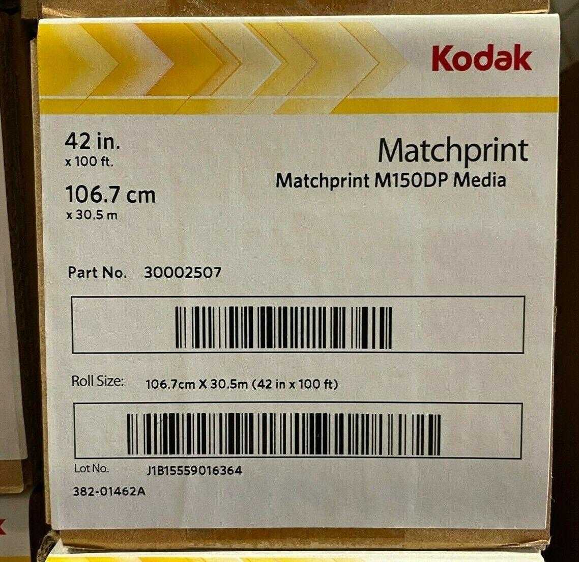 Kodak Matchprint M150DP Inkjet Proofing Paper, 42" x 100' Roll | Shades ...