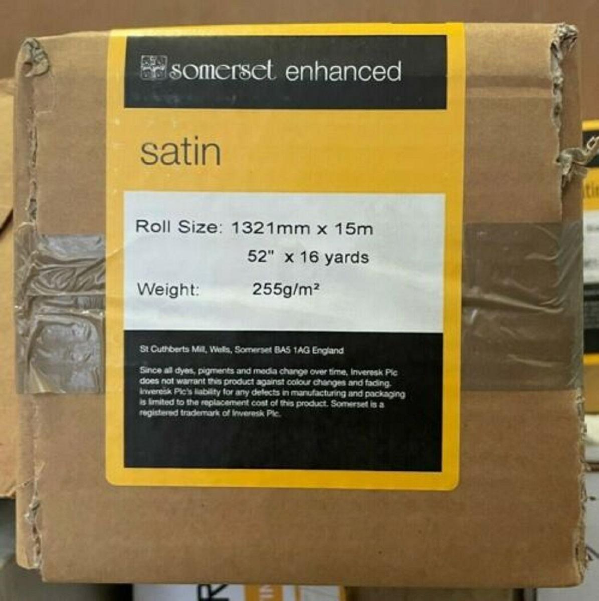 Somerset Enhanced, Satin, 52" x 16 yards | Shades of Paper