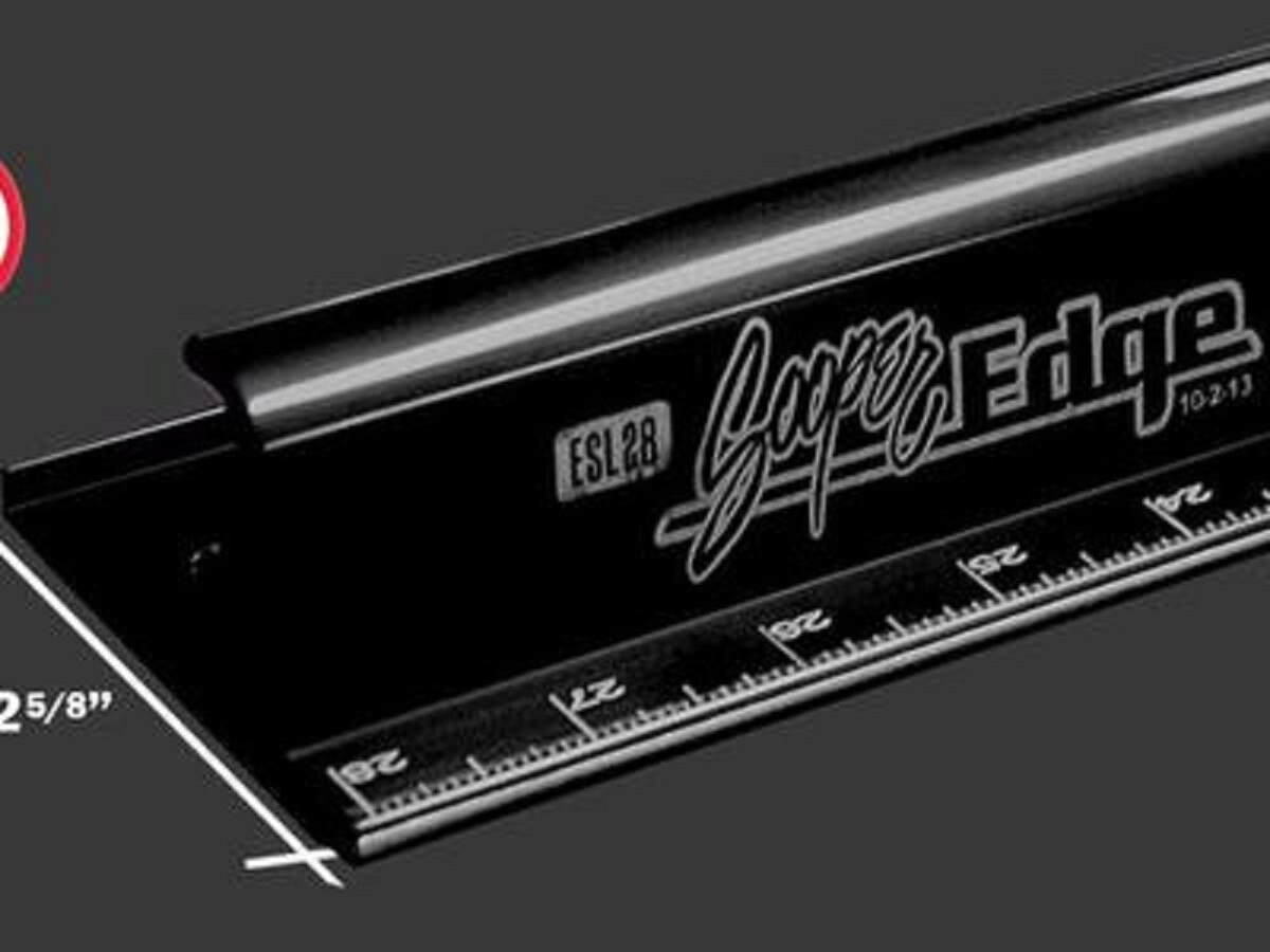 Sooper Edge Safety Rulers - 40" Stainless Steel Edge